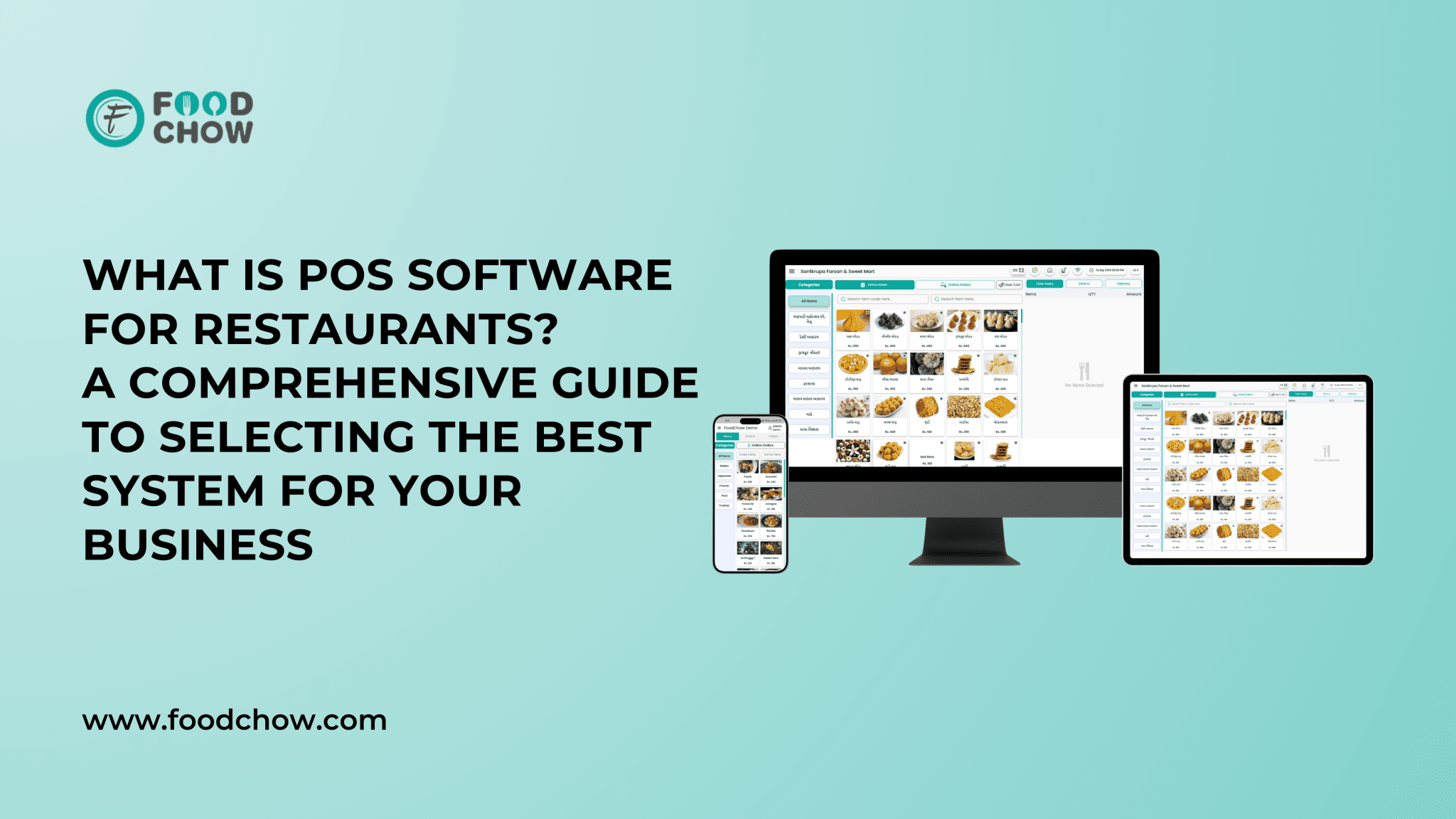 What is a POS System? | FoodChow POS for Order Management & Efficiency